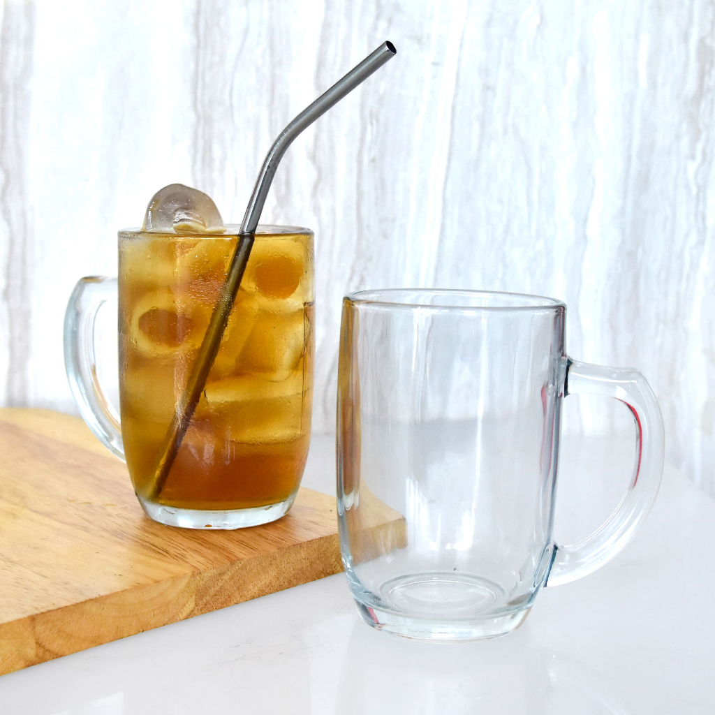 Jual 6pcs KIM Benidorm Gelas kaca-Mug kaca 430 ml M1551 Export quality ...