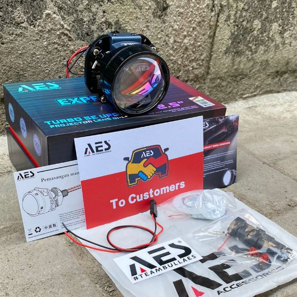 Jual BILED AES TURBO SE EXPERIENCE 2.5 INCH HARGA PERBIJI | Shopee ...
