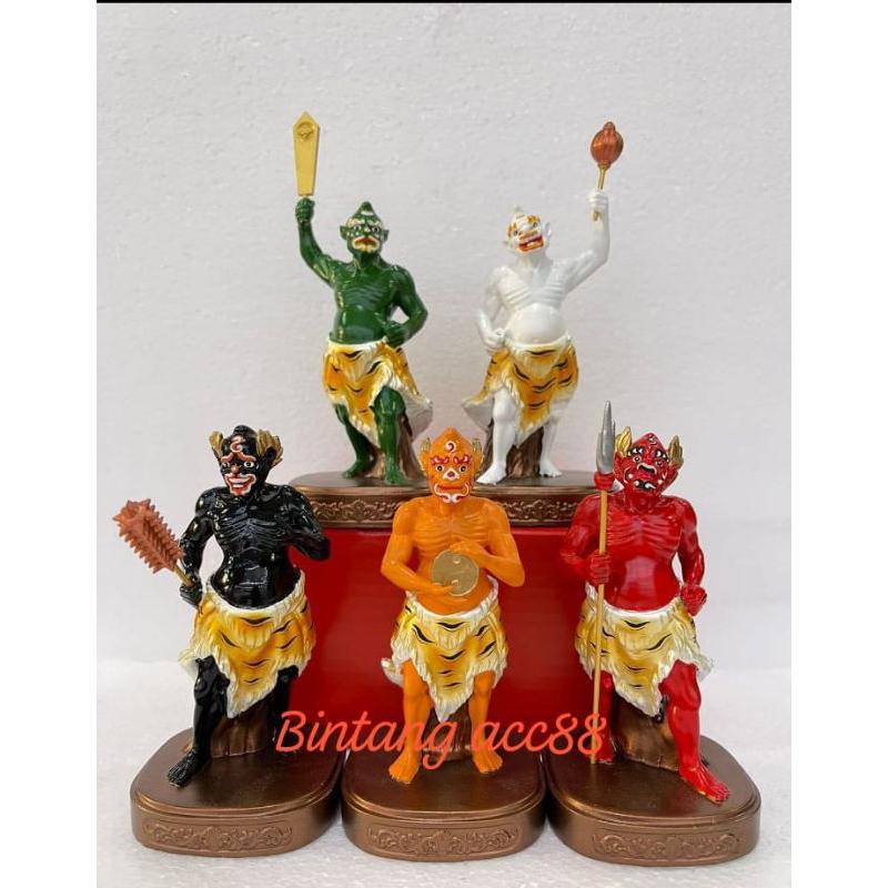 Jual patung dewa neraka/ lima hantu/ 5hantu/go kui /gokui - fiber ...