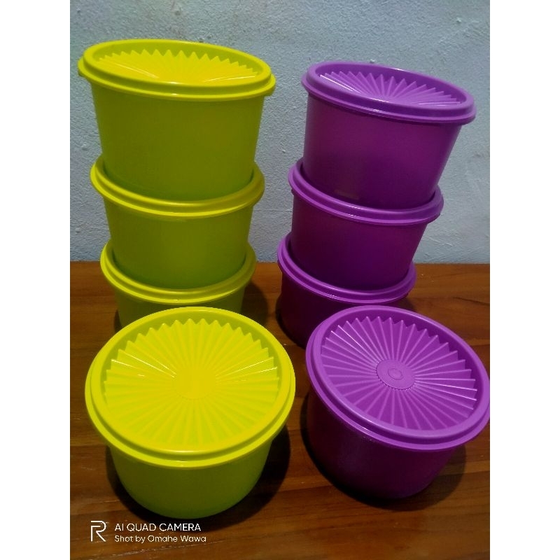 Jual Mini Deco Canister Tupperware (4 pcs) | Shopee Indonesia