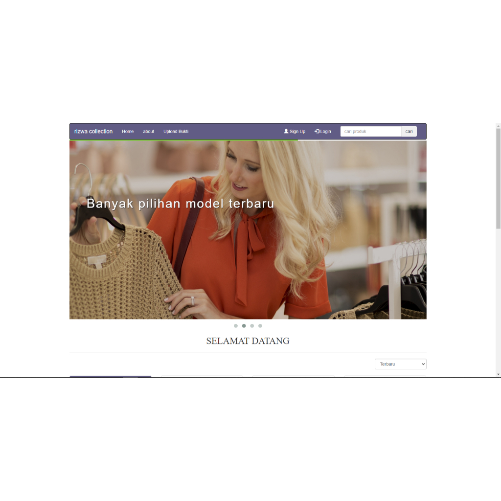 Jual Sistem Aplikasi Toko Baju Berbasis Web (PHP) | Shopee Indonesia