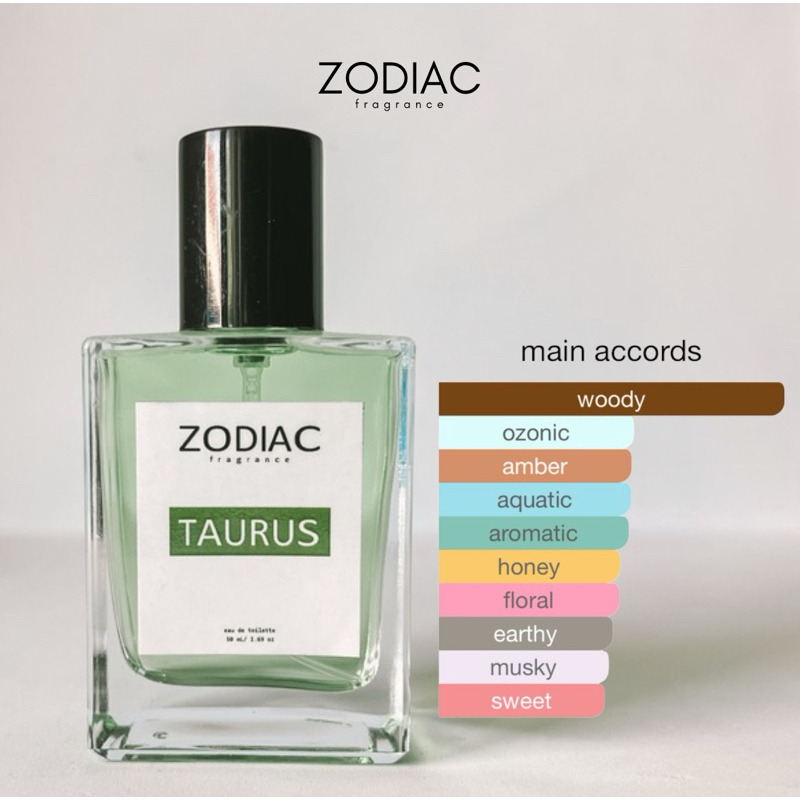 Jual ZODIAC FRAGRANCE | TAURUS | Zodiak 50 mL | Shopee Indonesia