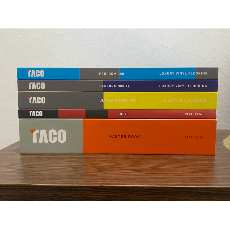 Jual CATALOG TACO ALL PRODUCT LENGKAP 1 SET (Masterbook HPL, Vinyl 3mm ...