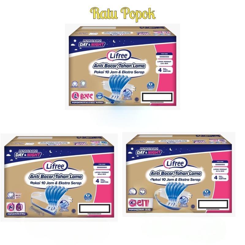 Jual Lifree Popok Perekat Box E-Pack Carton / Khusus Gojek | Shopee ...