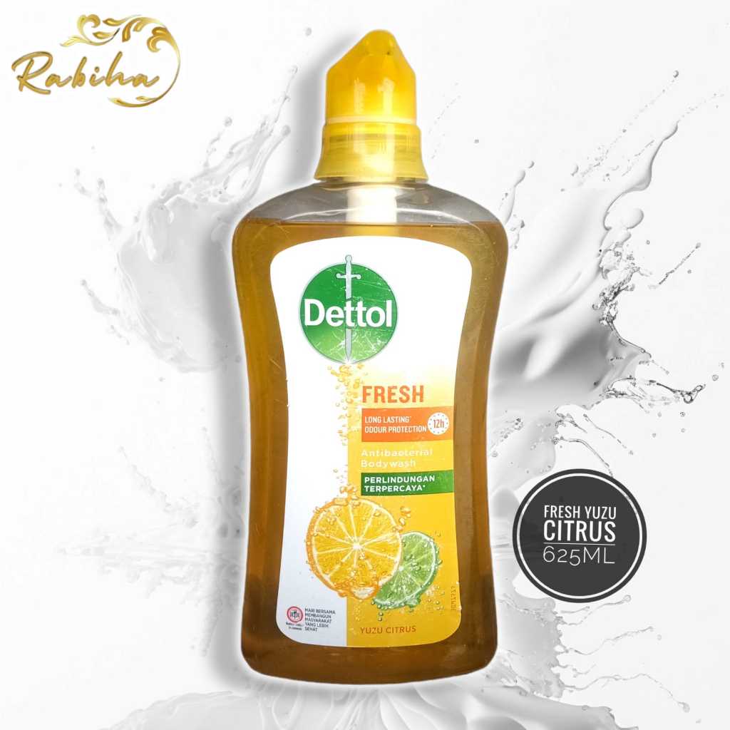 Jual Dettol Pump Sabun Mandi Fresh Yuzu Citrus Anti Bakteri Bodywash ...