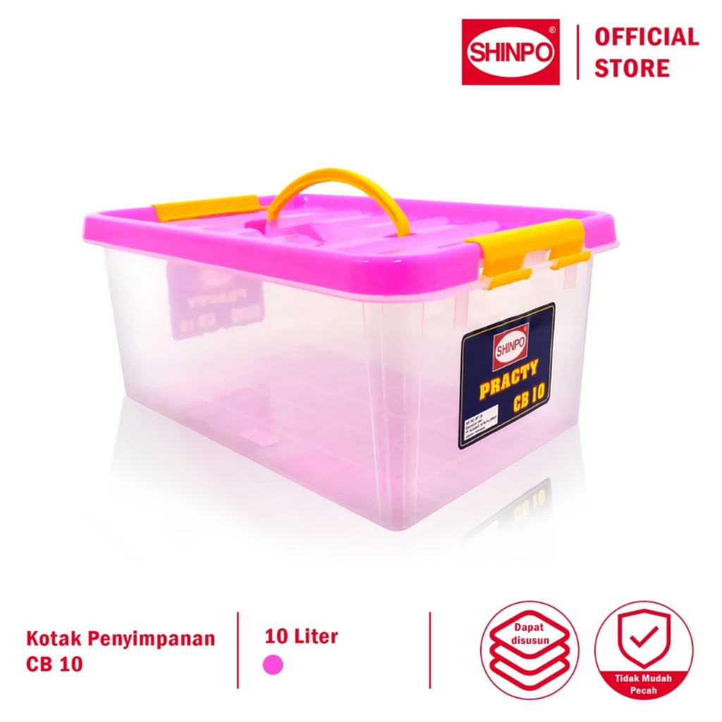 Jual Practy Container Box Shinpo CB 10 Kapasitas 10 Liter SIP 129 ...