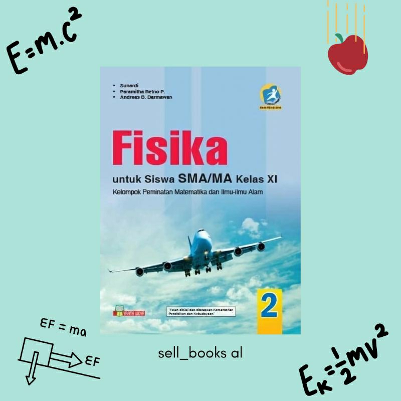Jual Yrama Widya - Buku Fisika untuk Siswa SMA/MA Kelas 11 Peminatan | Buku Paket Bahasa Fisika ...