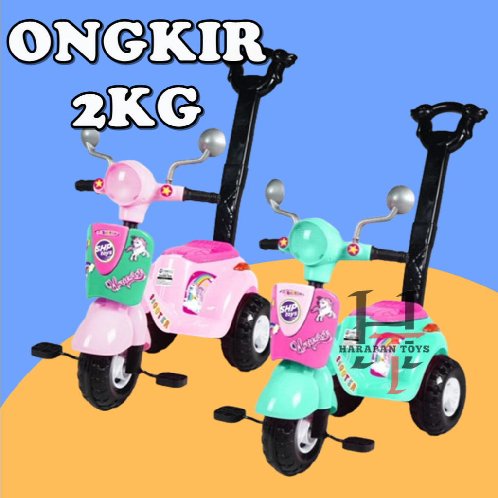 Jual Shp scooter 609 Sepeda anak musik dorong - skuter anak - sepeda ...