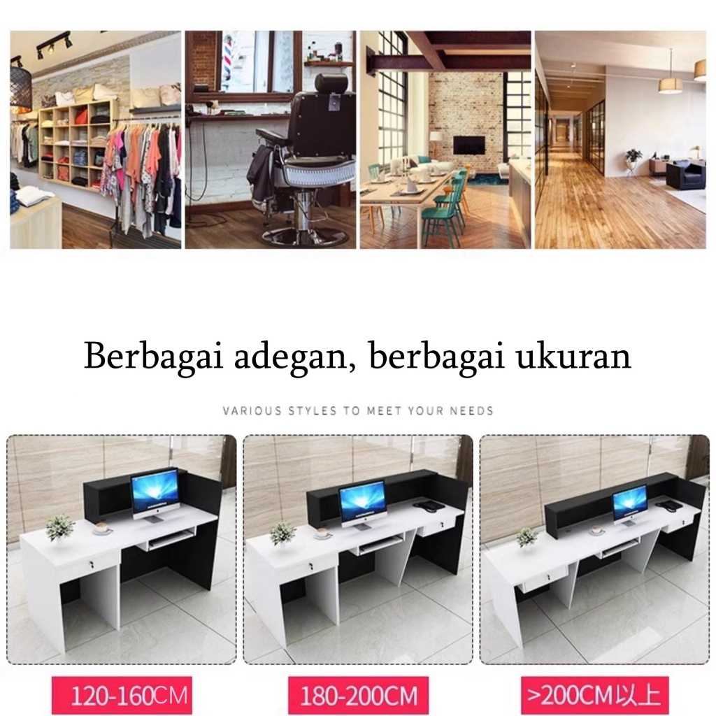 Jual Garansi 3 tahun Meja Counter Resepsionis Meja Resepsionis Meja ...