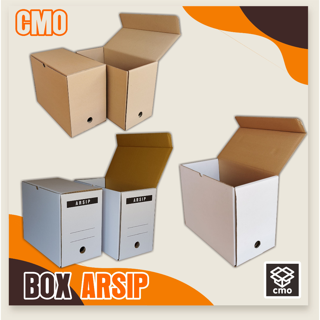 Jual KARDUS BOX ARSIP POLOS 40x20x30 cm box file / box dokument / Kardus file / / BOX ARSIP ...