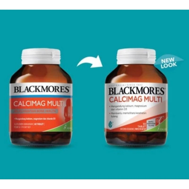 Jual Blackmores Calcimag /CalCiMag Multi 60 Tablet | Shopee Indonesia