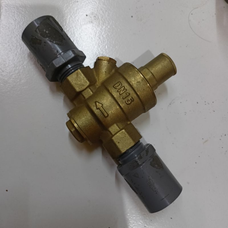 Jual PRV regulator pressure reducing valve DN15 DN-15 kuningan ukuran 1 ...