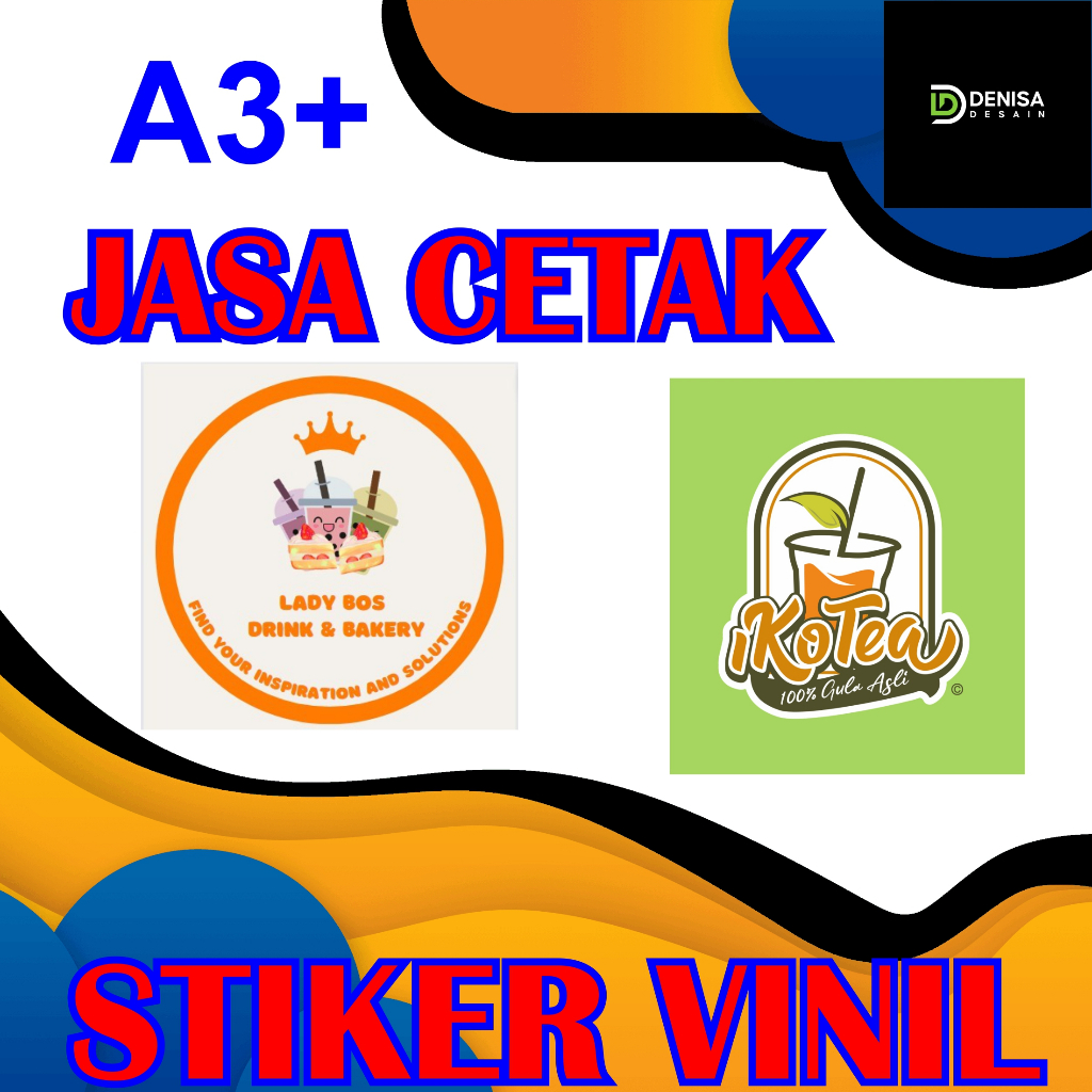 Jual CETAK STIKER VINIL CUT A3 MURAH / CETAK STIKER LABEL KEMASAN ... Jual CETAK STIKER VINIL CUT A3 MURAH / CETAK STIKER LABEL KEMASAN ...