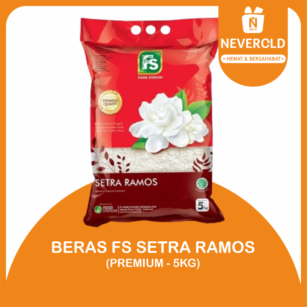 Jual BERAS PREMIUM FS SETRA RAMOS 5KG | Shopee Indonesia