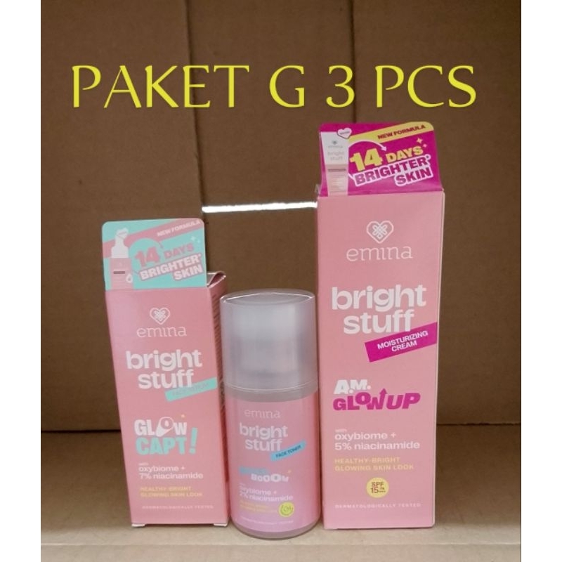 Jual Bisa COD Paket Emina 1 Satu Paket Series Lengkap Komplit Ekonomis ...
