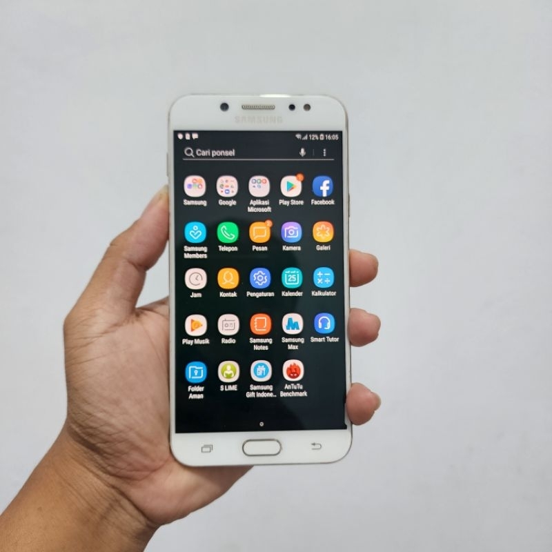 Jual samsung j7 plus 4/32Gb second bagus | Shopee Indonesia