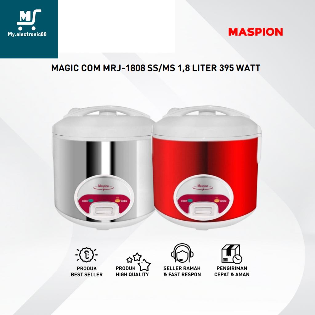 Jual RICE COOKER MASPION 1,8L ( MRJ-1808 ) | Shopee Indonesia