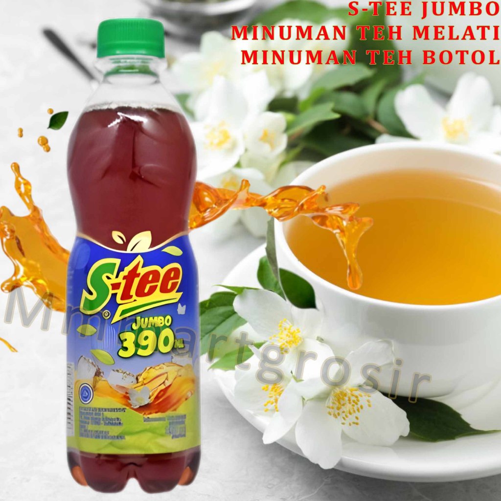 Jual S-Tee / Minuman Teh Kemasan Botol / Minuman Tea Melati / 390ml ...