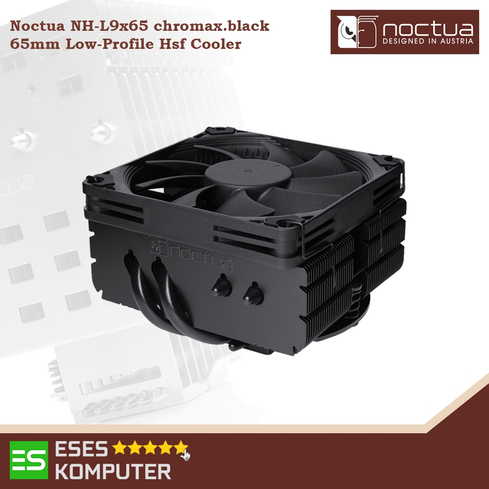 Jual HSF Noctua NH-L9x65 CH.BK Chromax Black | Low Profile PWM CPU ...