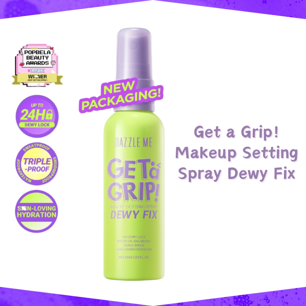 Jual Dazzle Me Get A Grip Make Up Setting Spray 60ml | Shopee Indonesia