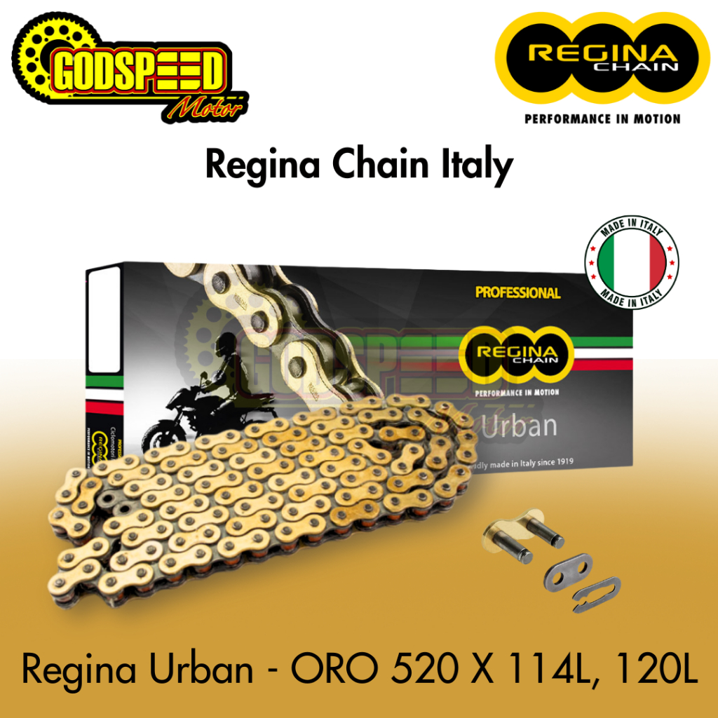 Jual RANTAI GOLD REGINA CHAIN ITALY 520 ORO HEAVY DUTY NINJA 250 FI ...