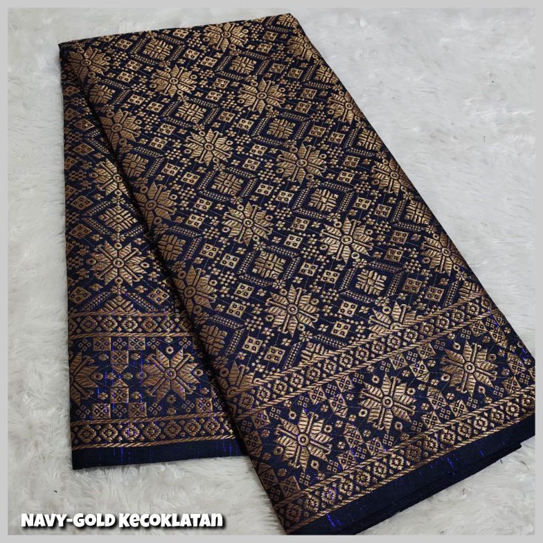 Jual KODE I43U Songket Semi Palembang Songket mesin Songket meteran Bahan Songket semipalembang ...