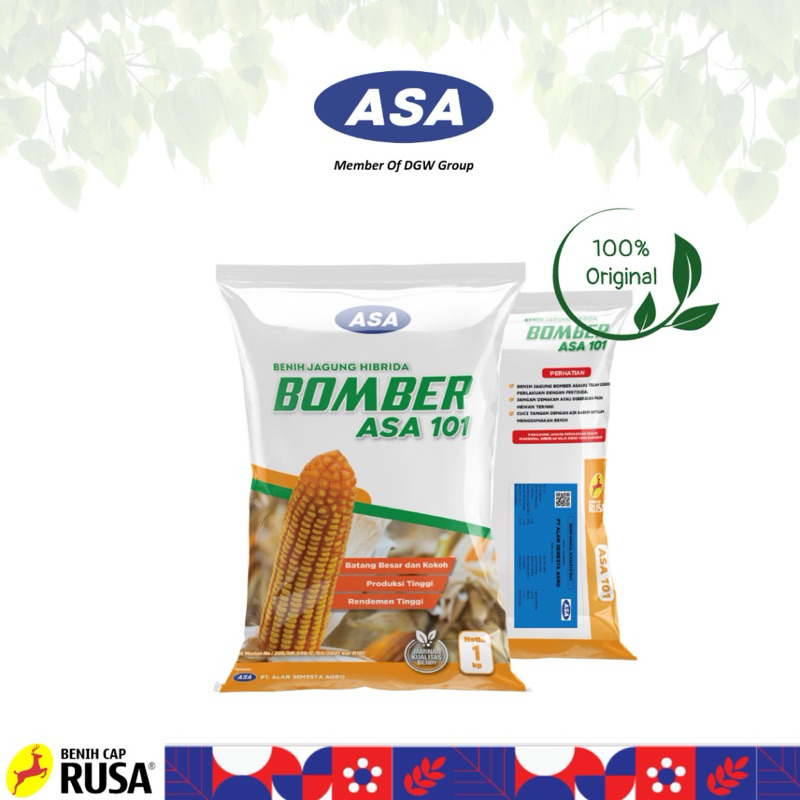 Jual Benih Jagung Bomber R101 1kg Benih Jagung Hibrida Cap Rusa | Shopee Indonesia