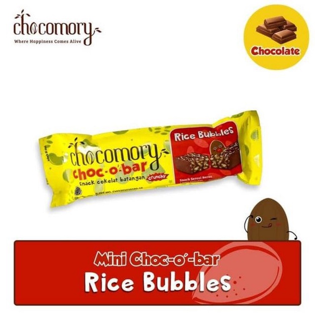 Jual PROMO Chocomory Mini Choco Bar Rice Bubble 35g | Shopee Indonesia