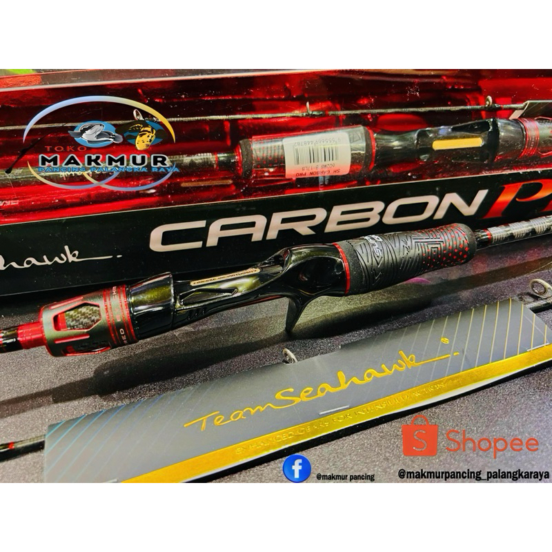 Jual Joran BC Seahawk Carbon Pro | Ring Guide Fuji K Series | Carbon ...