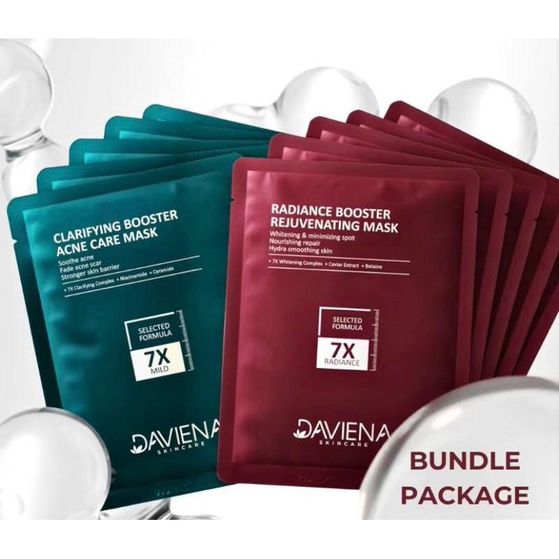 Jual Clarifying Booster With Acne Care Mask & Radiance Booster ...