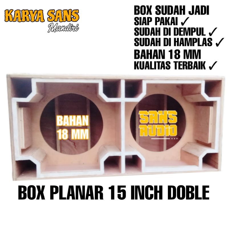 Jual Box speaker planar 15 inch doble mentahan | Shopee Indonesia
