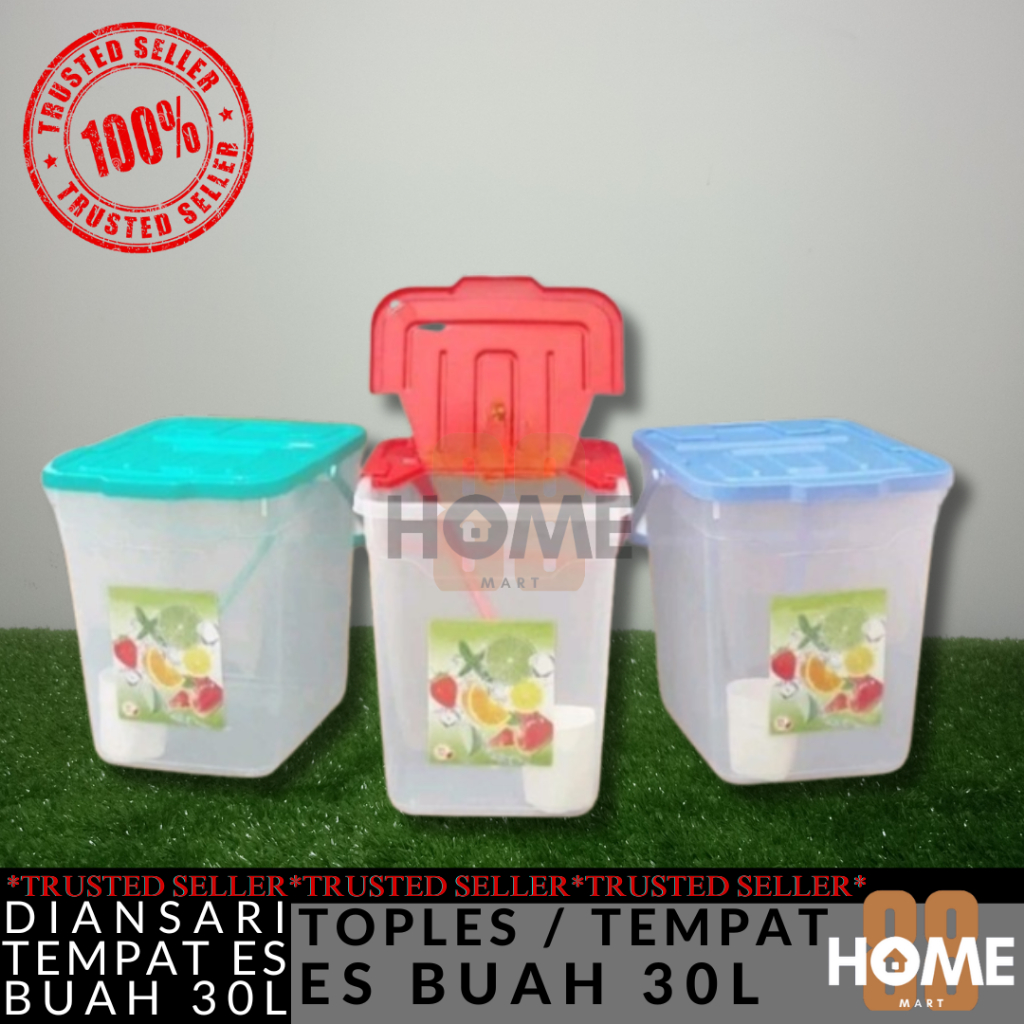 Jual GROSIR 3 PCS DIANSARI TEMPAT ES BUAH 30L / TOPLES ES BUAH 30L ...