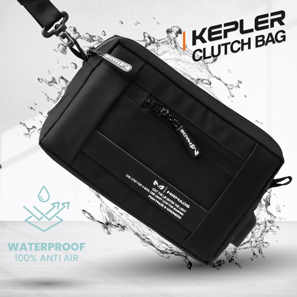 Jual KODE N33J MR MADS Tas Selempang Pria KEPLER Clutch Bag Sling Bag ...