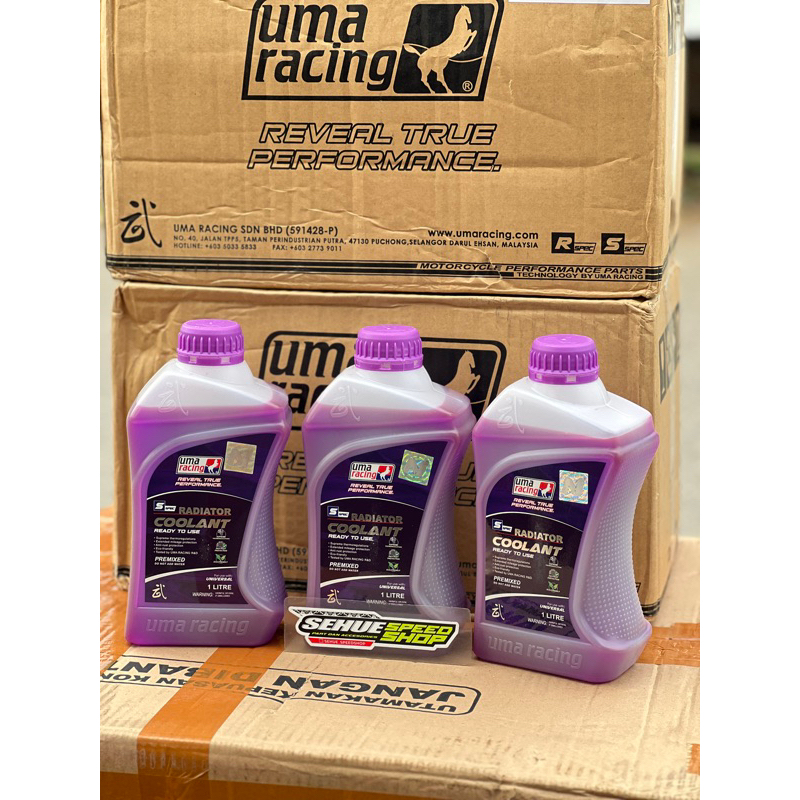 Jual Air radiator uma racing original isi 1liter | Shopee Indonesia