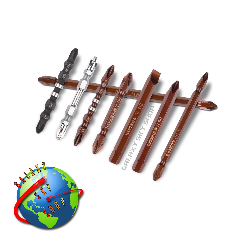 Jual Mata obeng magnet PH2 65mm (per 10 buah) / Screwdriver bits ...
