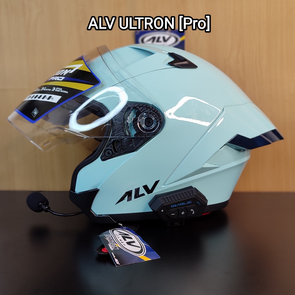 Jual [ TERBARU ] Helm ALV ULTRON pro 100% ori paket ganteng | Shopee ...