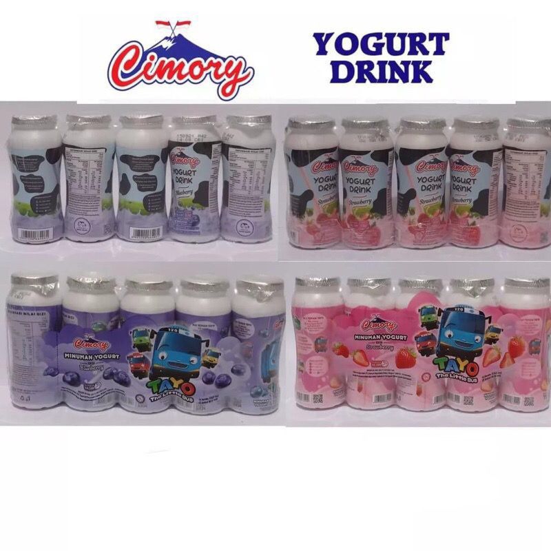 Jual Cimory Yogurt Drink Botol Tayo 65ml Isi 5pcs/Pack | Shopee Indonesia