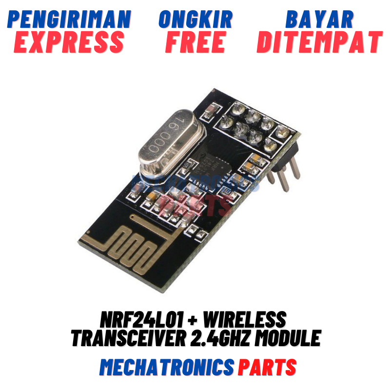 Jual NRF24L01 WIRELESS TRANSCEIVER 2 4GHZ MODULE FOR ARDUINO | Shopee ...