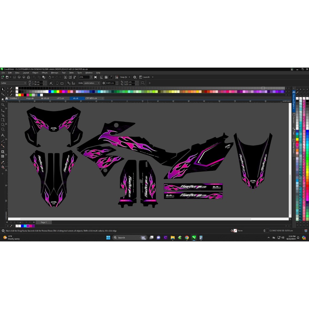 Jual DECAL D-TRACKER (CUSTOM DESIGN) | Shopee Indonesia