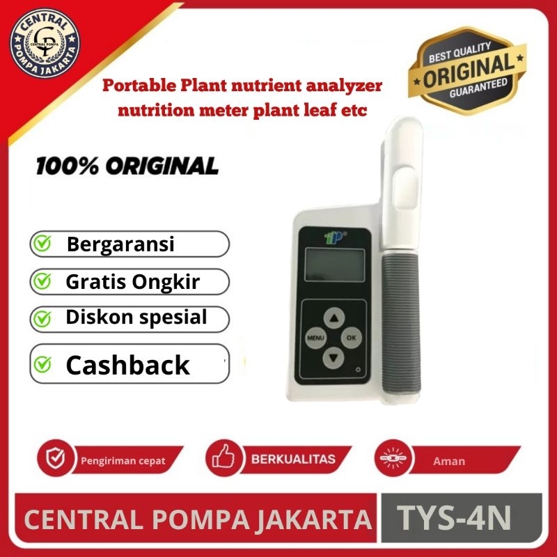 Jual TYS-4N Portable Plant nutrient analyzer nutrition meter plant leaf etc | Shopee Indonesia