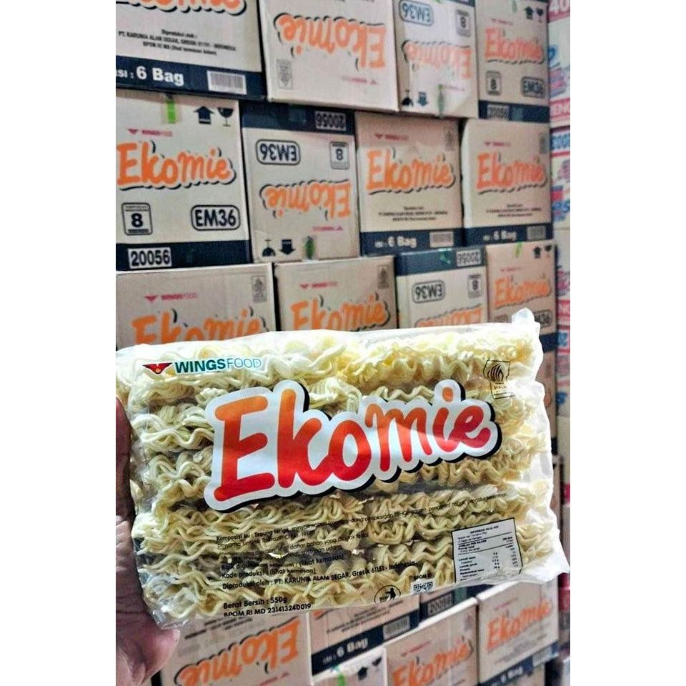 Jual EKO MIE / EKOMIE BESAR 550 GR 1 DUS (isi 6 Ball) | Shopee Indonesia