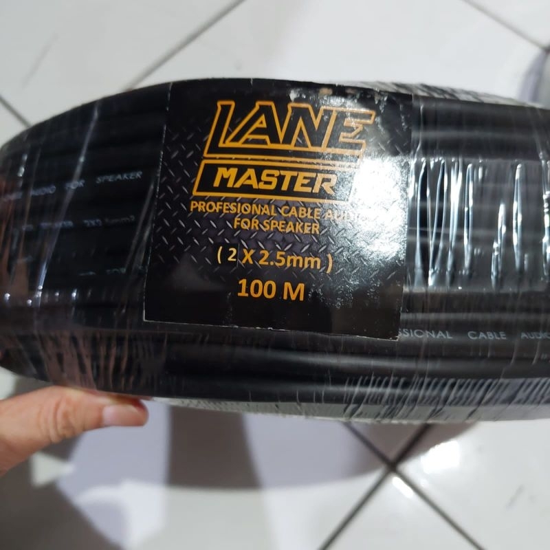 Jual kabel speaker Lane Master 2x2.5mm 100meter | Shopee Indonesia