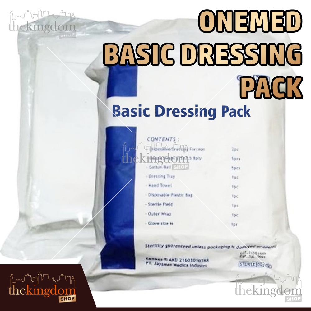 Jual Onemed Basic Dressing Pack P3K Rawat Luka Disposable Dresing ...