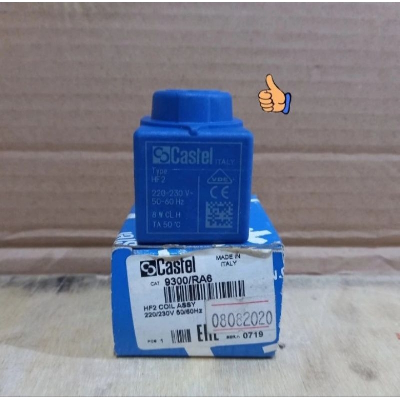 Jual Solenoid Coil 9300 RA6 220V - 230V Castel | Shopee Indonesia