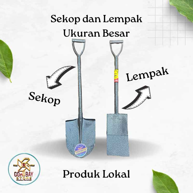 Jual Sekop Sekrop dan Lempak Besi Plat Alat Gali Tanah dan Pasir ...