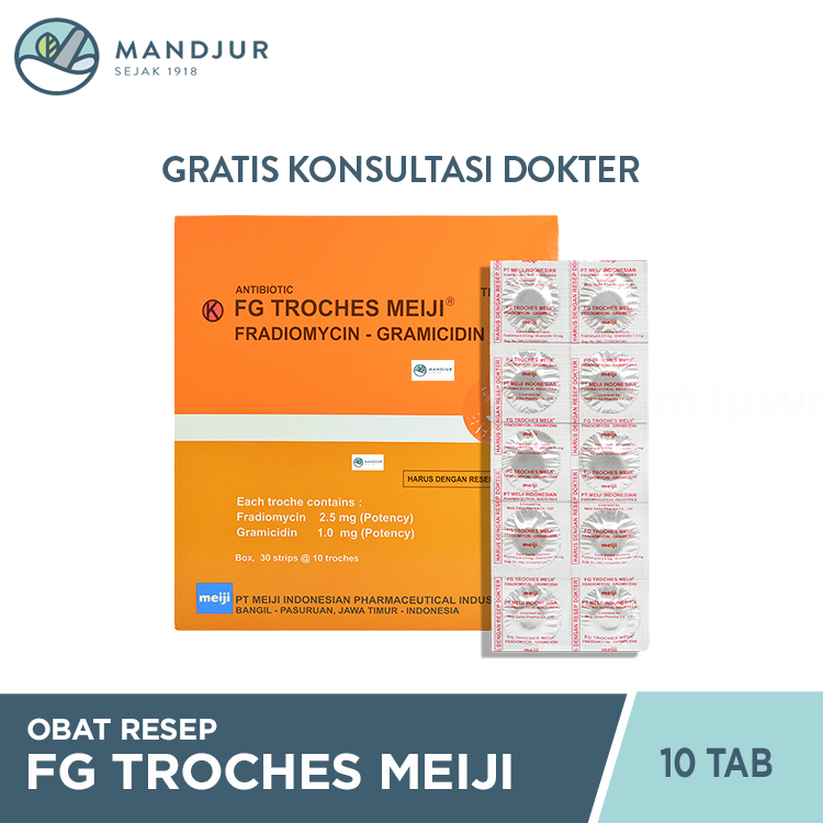 Jual Tablet Hisap FG Troches | Shopee Indonesia