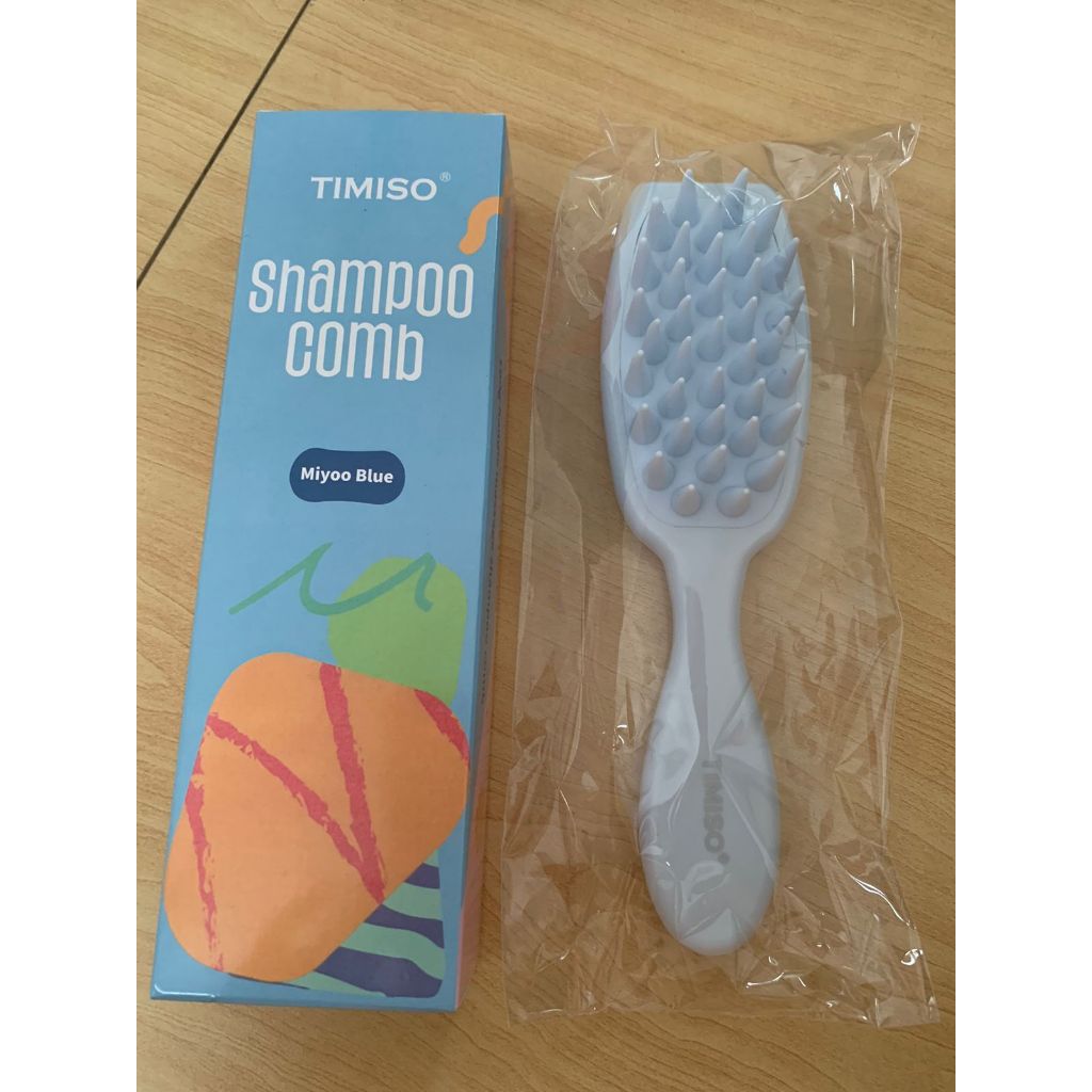 Jual RAYA TIMISO Long Handle Massage Shampoo Comb / Sisir Keramas ...