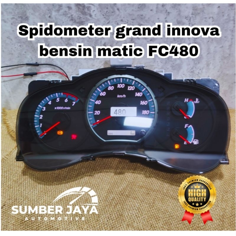 Jual SPEEDOMETER KILOMETER GRAND INNOVA 2012-2015 BENSIN MATIC | Shopee ...