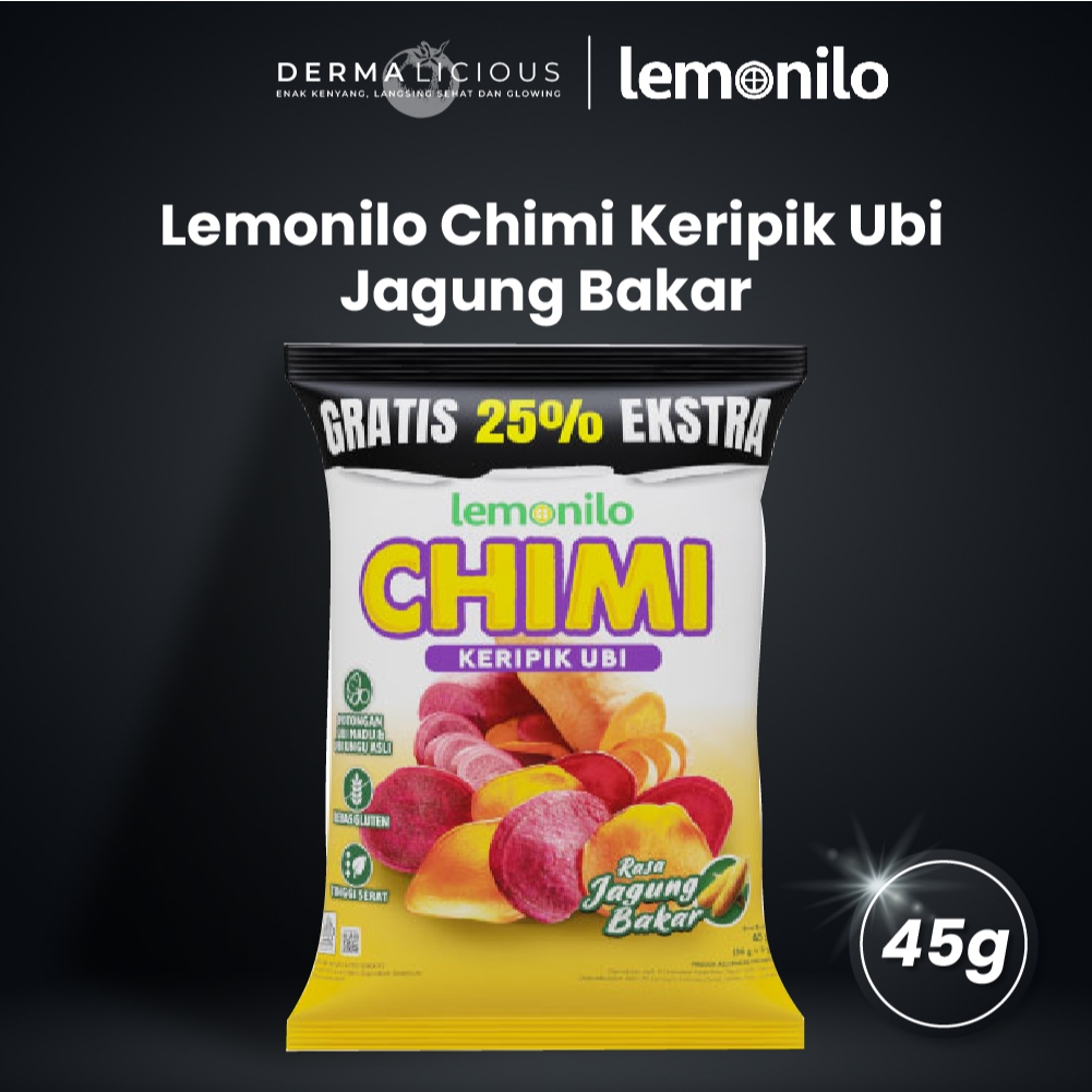 Jual Lemonilo Chimi Keripik Ubi Jagung Bakar 45 gr | Shopee Indonesia
