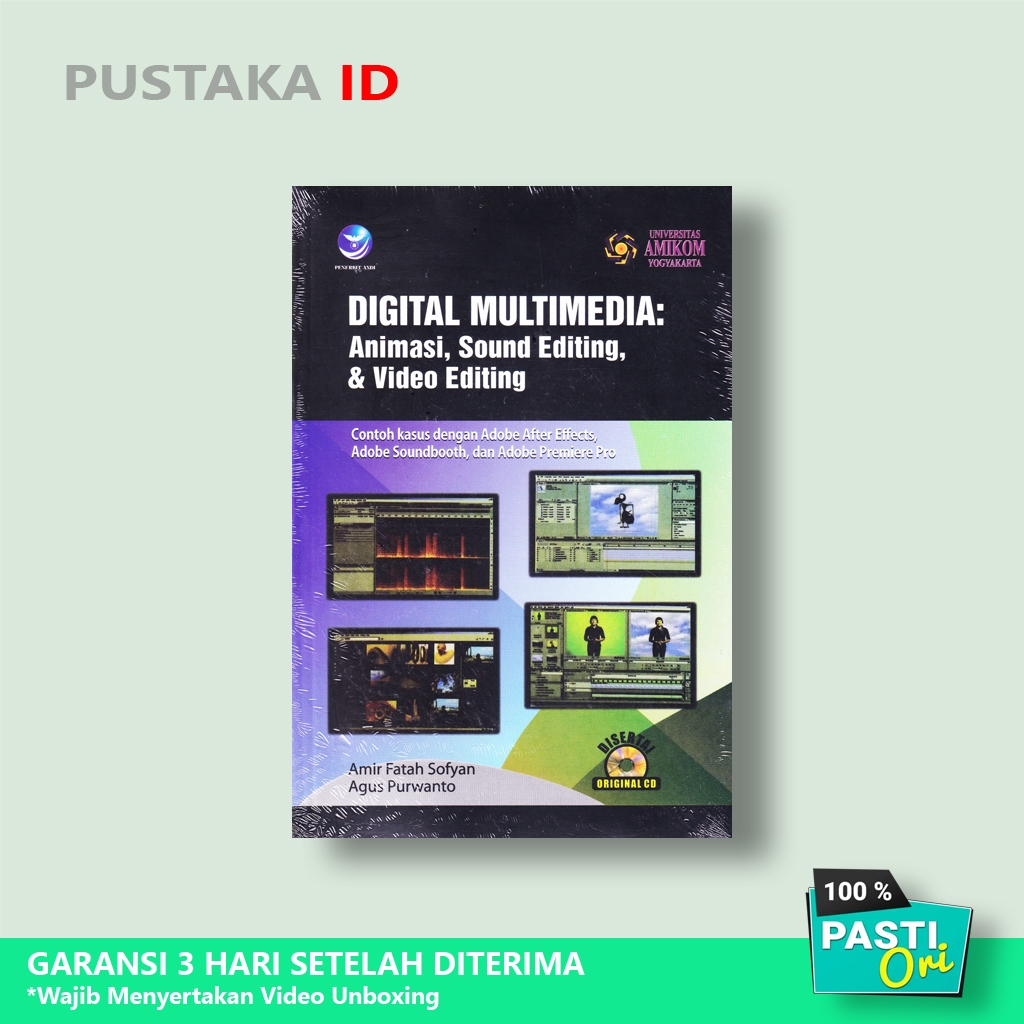 Jual Buku Digital Multimedia : Animasi, Sound Editing Dan Video Editing ...